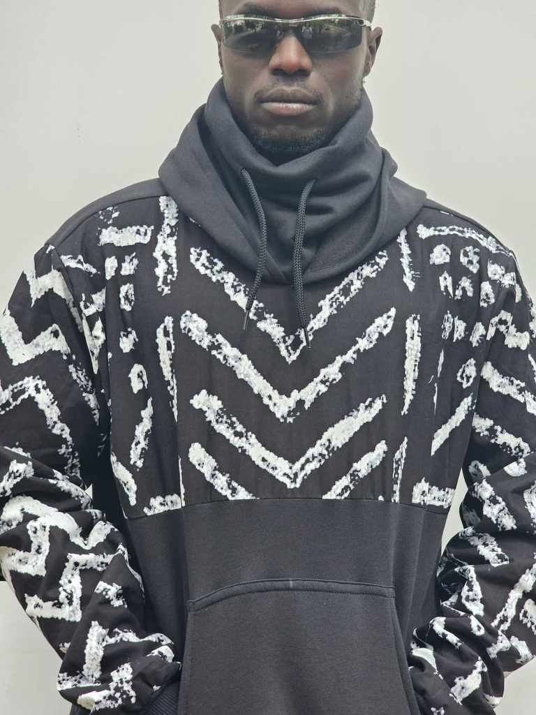 Noir nomad hoodie | Little Swara Shop Kenya